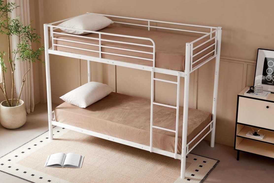 Modern New Design Strong Iron Tube Bunk Bed for Adult